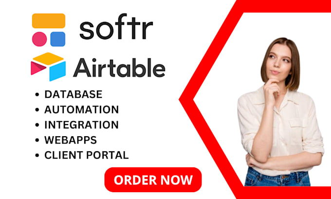 Setup Airtable Client Portal Softr Database Design Softr Web App Miro