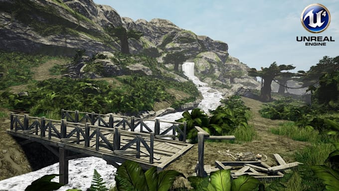 Create 3d Game Environment Level Design In Unreal Engine By Liz Cassy