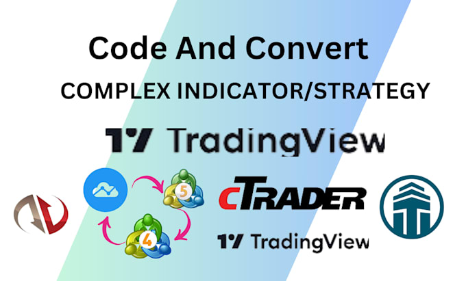 Convert Tradingview Pinescript To Ctrader Mt4 Mt5 Quantower Ninjatrader