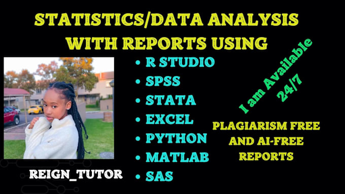 Do Statistical Data Analysis R Coding Report In Stata Spss Matlab