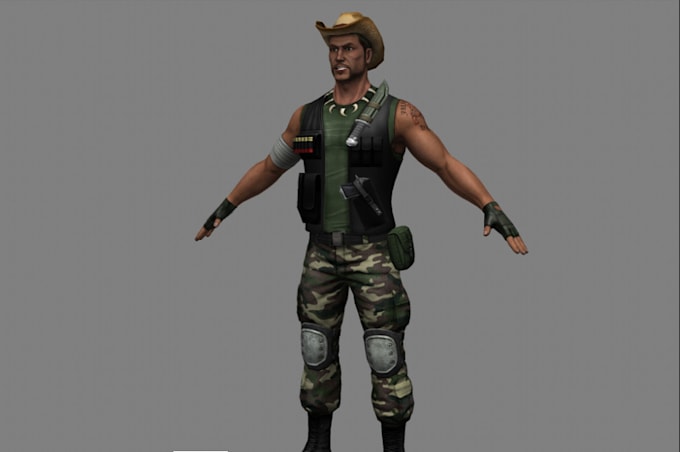 Make Polycount Modular Character D Stylized Human Model Retopology