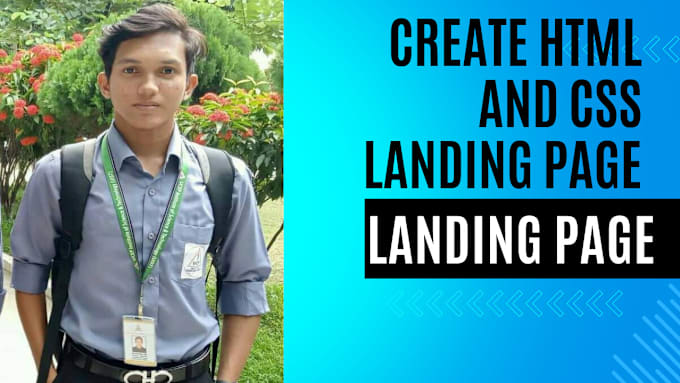 Create Html And Css Landing Page By Galibpro Fiverr