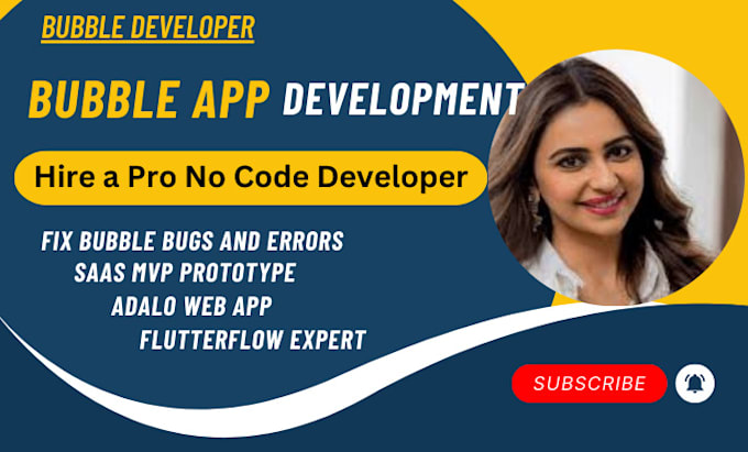 Be Bubble Io Developer Mvp Adalo Expert Flutterflow App Developer