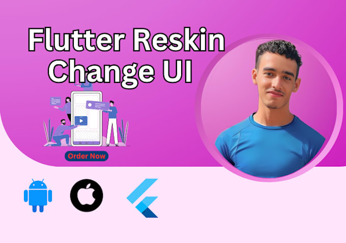 Reskin Flutter App Change Ui Redesign And Customization By