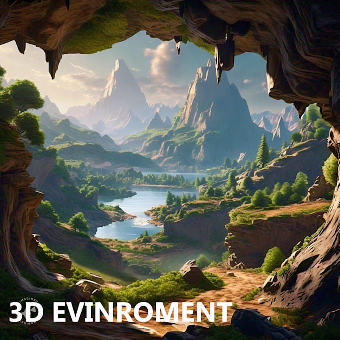 Create 3d Landscape Game Map 3d Game Environment Design For Ue Unity