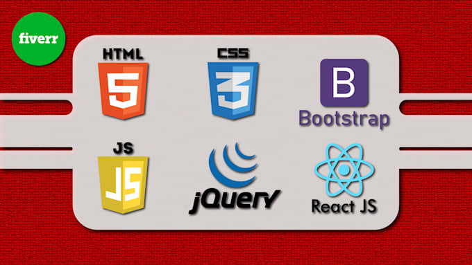 Be Your Fronted Web Developer Using Html Css Javascript By Lishy