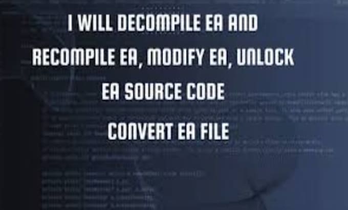 Cracker décompiler le fichier forex ea et déverrouiller le code source