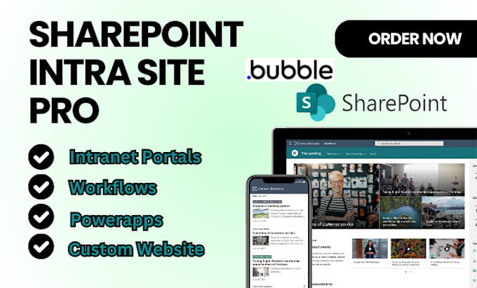 Create Sharepoint Online Website Intranet Website Power Automate Bubble