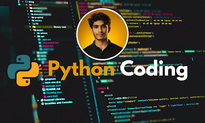 Be Your Professional Python Coder Or Do Python Scraping And Automation
