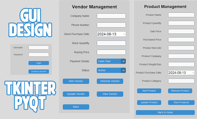 Deliver Python Gui Application By Asadirfan Fiverr
