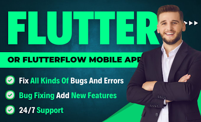Be Flutter Developer To Add New Features Or Flutter Bug Fix And