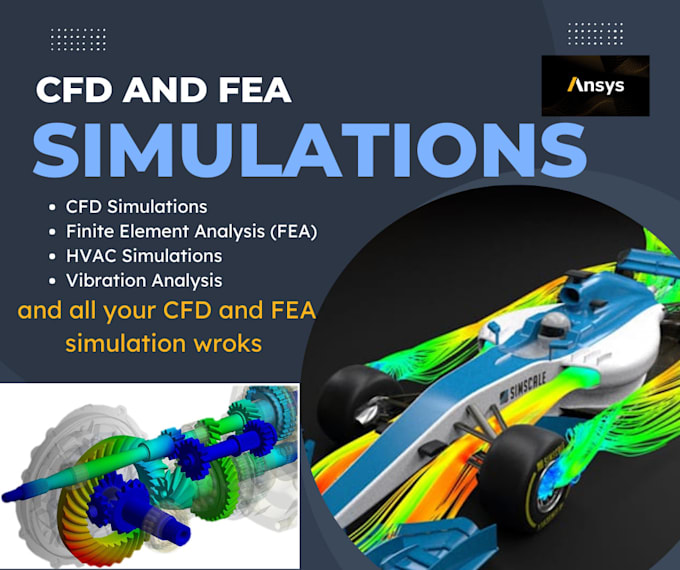 Do Cfd And Fea Analysis Using Ansys Openfoam And Solidworks By