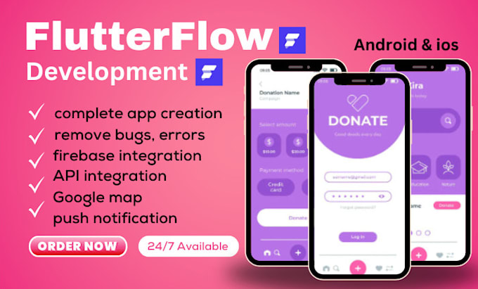 Be Your Flutterflow Developer Flutter App Bubble Io Mvp Website