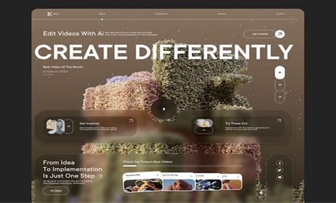 Design Wix Website 3d Animated Wix Website 3d Spline Gsap Wix Studio