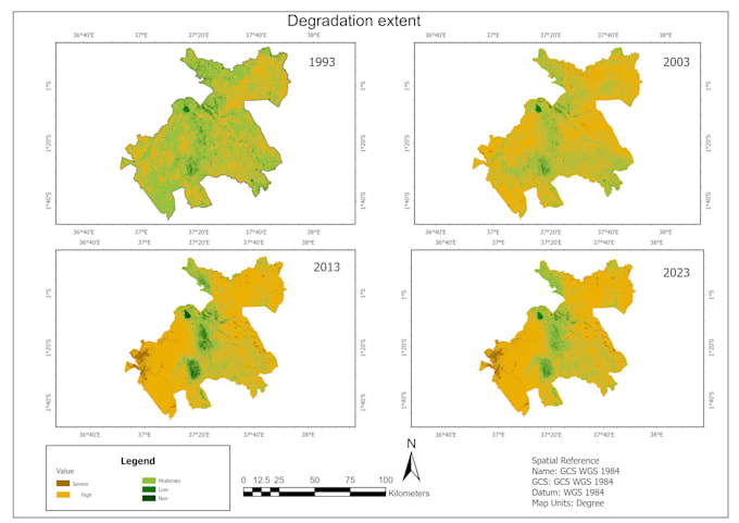 Do Spatial Analysis Gis Mapping Using Arcmap Qgis By Brian882 Fiverr