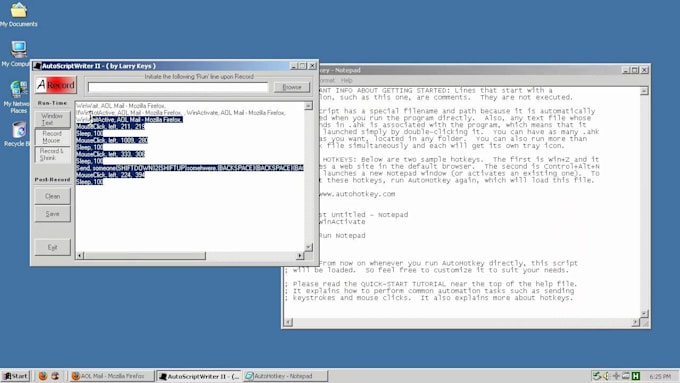 Escriba Un Script De Teclas De Acceso R Pido Autom Ticas Para