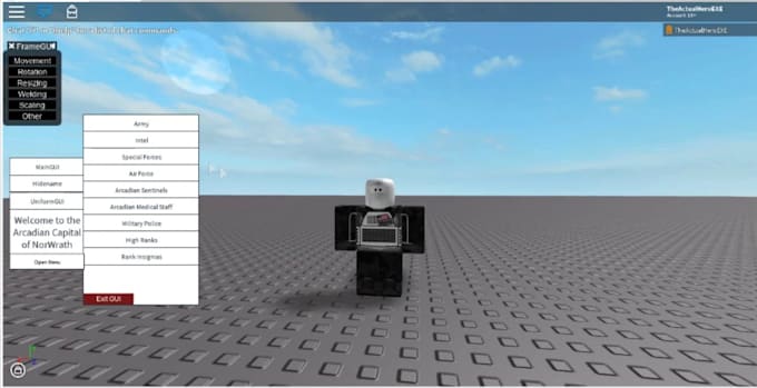 Script Or Rescript Your Roblox Game Roblox Map Roblox Model Gui Game