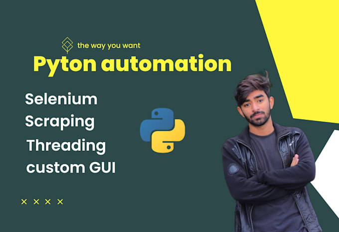Build Custom Python Scripts For Automation Web Scraping And Bots By