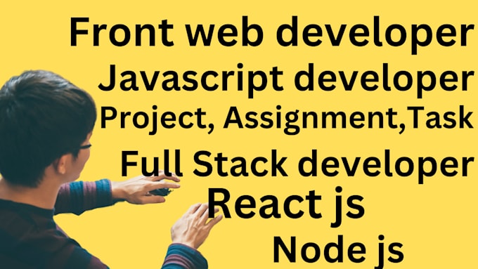 Do Front End Web Development In React Js Next Js Javascript Build