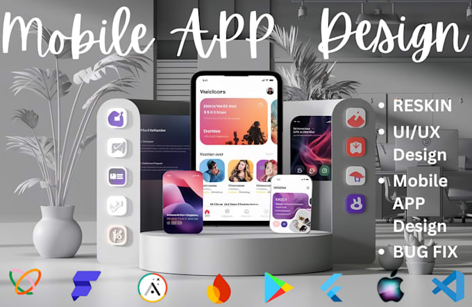 Do Flutterflow Mobile App Design Flutter Reskin Flutter Ui Flutter App