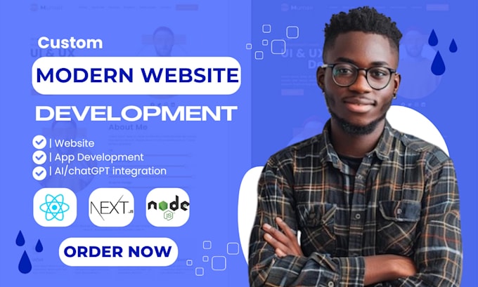 Do Web Frontend Development With React Js Next Js Nodejs Api Backend