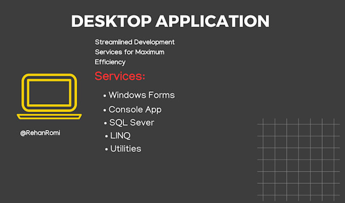 Develop Desktop Application Using C Sharp Winforms By Rehanroomi Fiverr