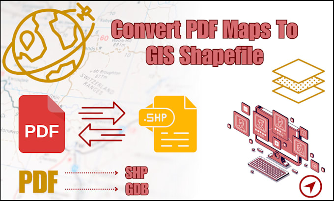 Convert Your Pdf Maps Into Accurate Gis Shapefiles By Art Goblin Fiverr