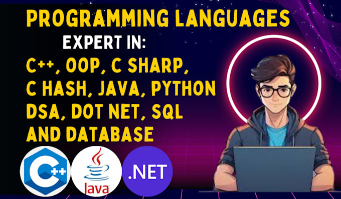 Code Cpp Oop C Sharp C Hash Java Python Dsa Dot Net Sql And