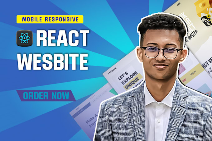 Create React Js Or Next Js Responsive Website Using Tailwindcss React