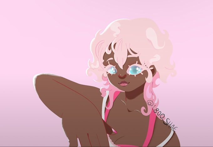 Do Commissions And Custom Humanoid Characters By Strvberry Fiverr