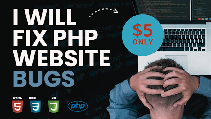 Fix Php Javascript Html Css Responsive And Mysql Website Issues By