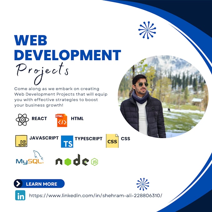 Be Your Frontend Web Developer Using React Html Css Tailwind Css