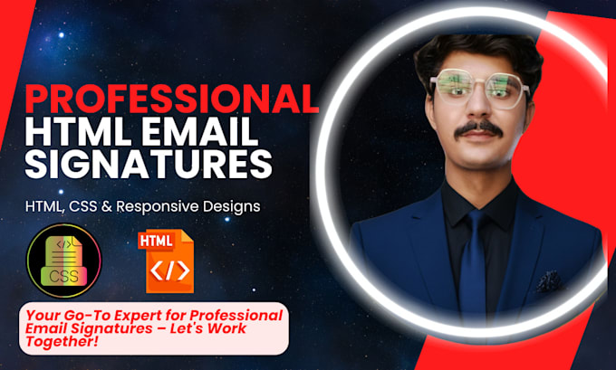 Design Custom Html Email Signatures And Templates Clickable Designs