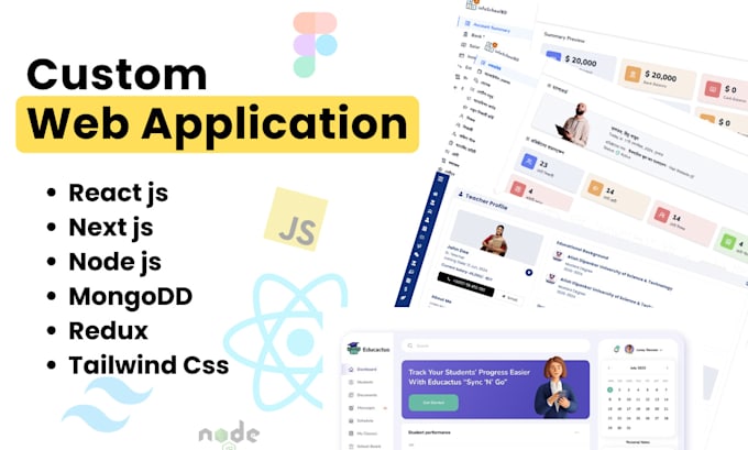 Create Custom Web Applications Using React Js Next Js Node Js Mongodb