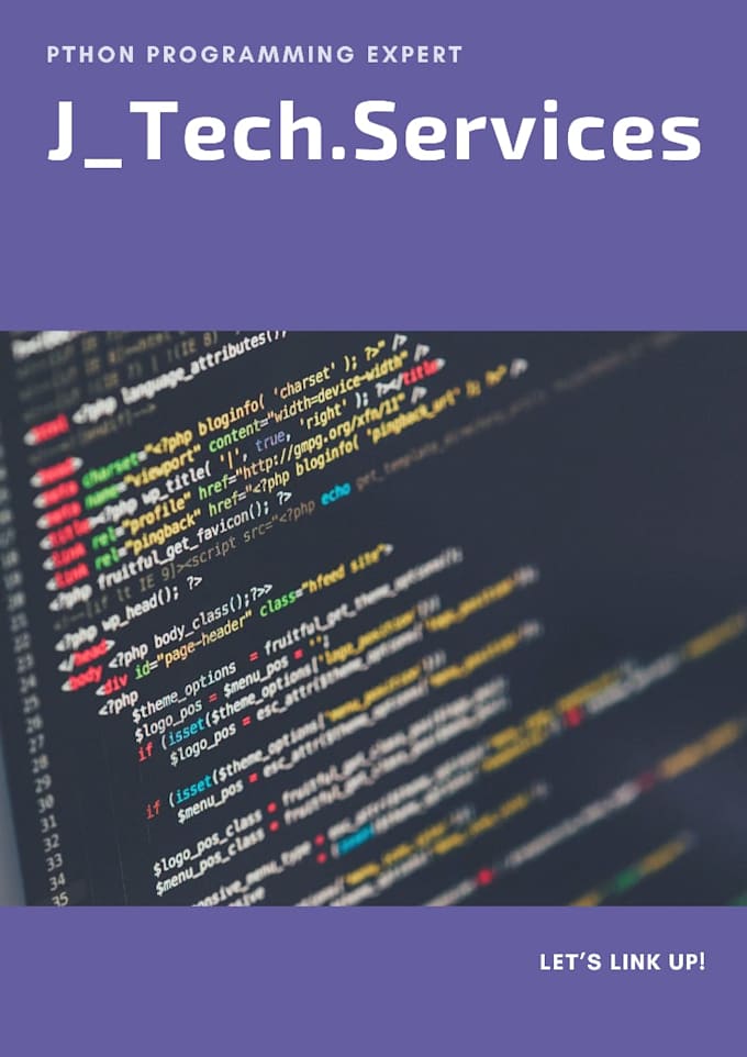 Do Python Programming And Coding Projects And Assignments By J Techwork