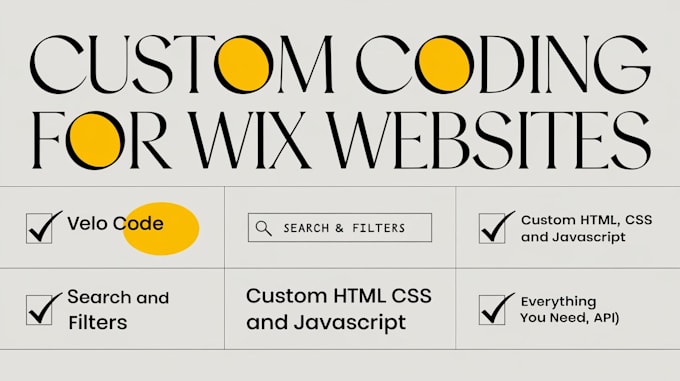 Create A Custom Wix Website Using Velo By Fredickdan Fiverr