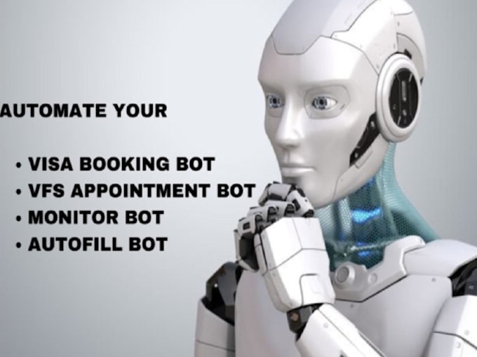 Develop Ai Powered Vfs Autofill Automated Vfs Appointment Booking
