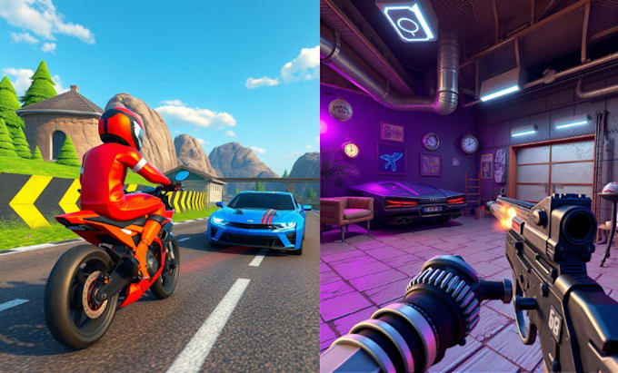 Create 3d Game Environment Level Design 3d Scene Game Map Metaverse