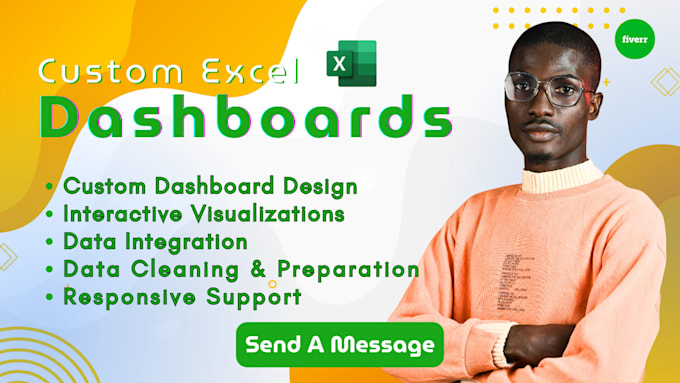 Create Professional Excel Dashboard With Data Visualization By Data