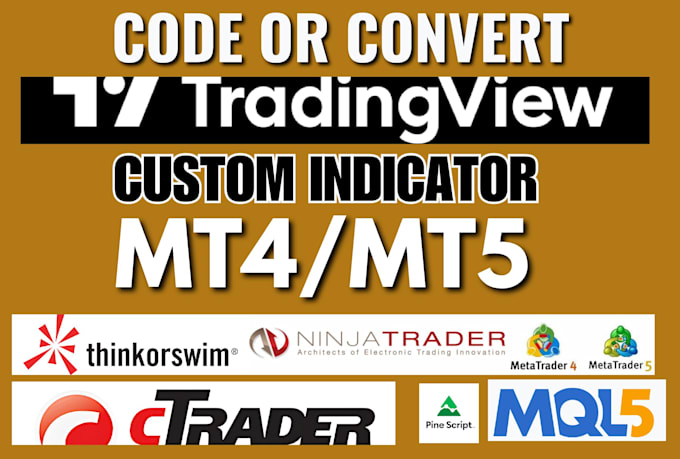 Code Strategy On Tradingview Pine Script Quantower Mt5 Mt4 Ninjascript