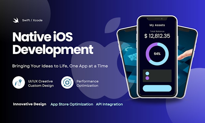 Develop Native Ios Apps Using Xcode And Swift With Innovative Design By