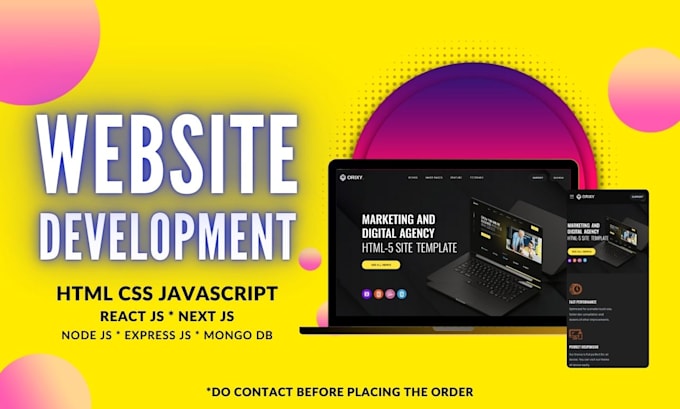 Be Your Front End Web Developer Using Html Css React Js Next Js
