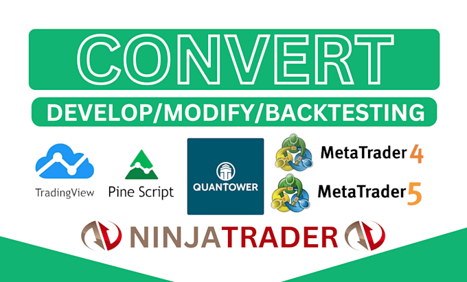 Automate Pinescript To Quantower Mt Mt Trading Ninjatrader By Cg Traderx Fiverr