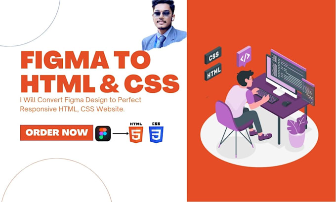 Convert Figma Design To Perfect Responsive Html Css By Saurabhsingh 01