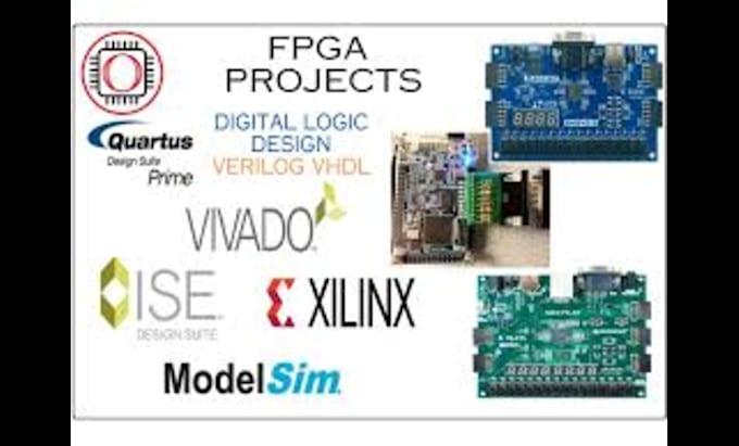 Do Vhdl Programming Verilog On Fgpa Using Xilinx Vivado Quartus Modelsim By Mahendra