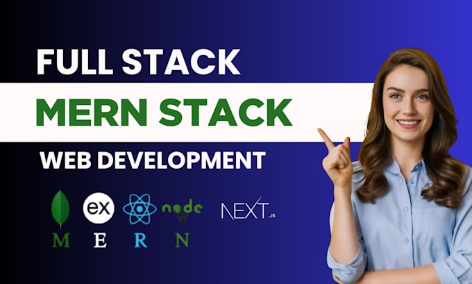 Develop Websites In React Js Next Js Node Js Mern Stack