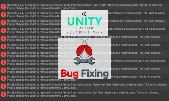 Debug Unity C Sharp Script Fix Csharp Scripting Error Fix Unity