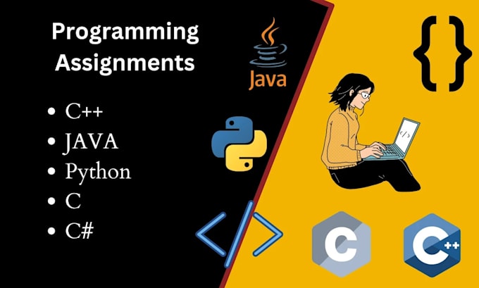 Write Code Scripts Assignments In Python Java Cpp C Sql Programming
