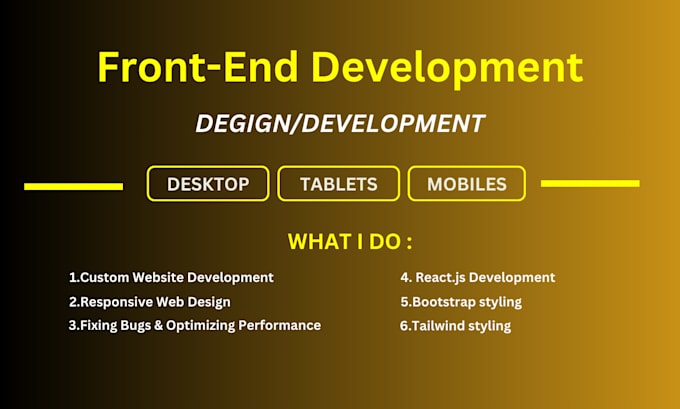 Build A Responsive Frontend Using React Html Css And Javascript By