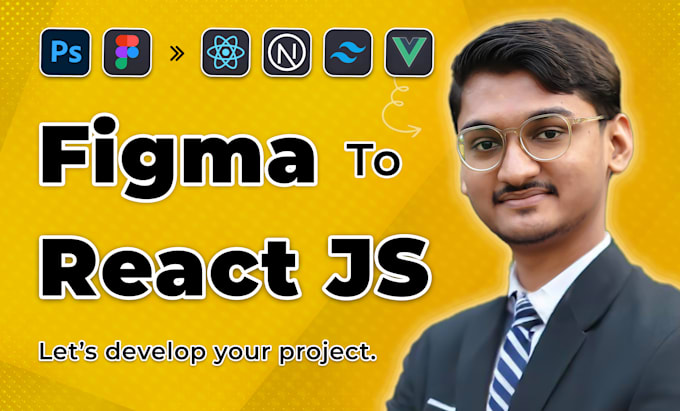 Convert Figma To React Js Or Figma To Next Js Using Tailwind Css React